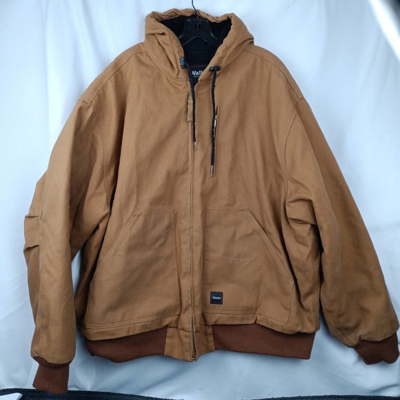 Walls | Jackets & Coats | Walls Workwear Canvas Men Lined Hooded Jacket ...